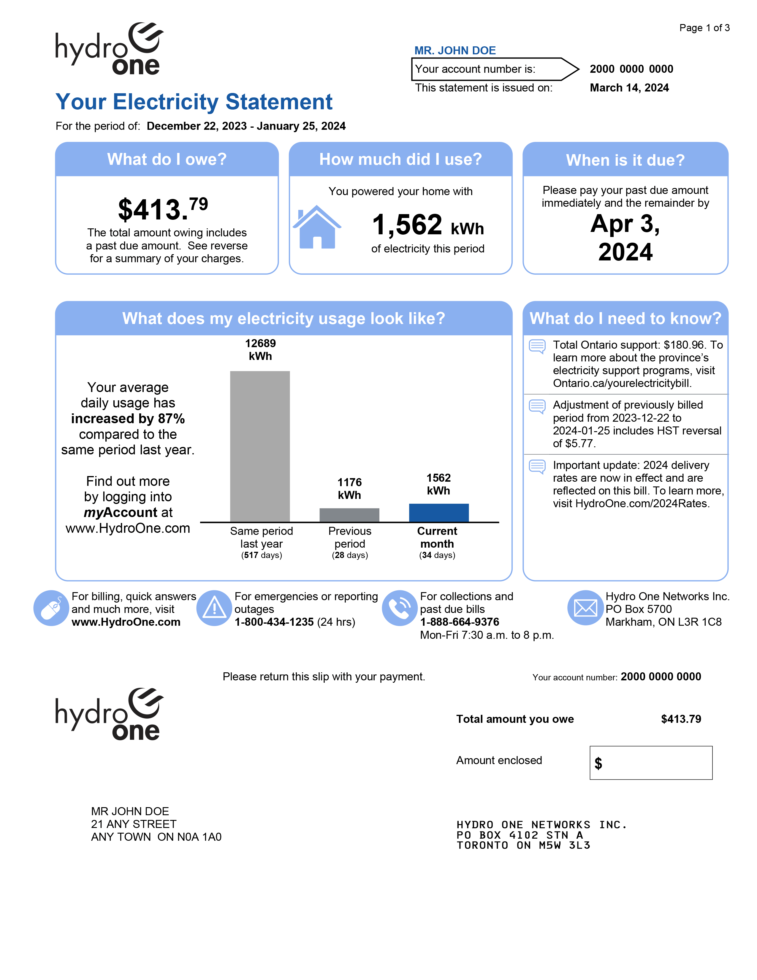 Understand My Bill: Net Metering TOU | Hydro One