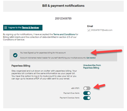 Sign Up for Email PDF Billing | Hydro One