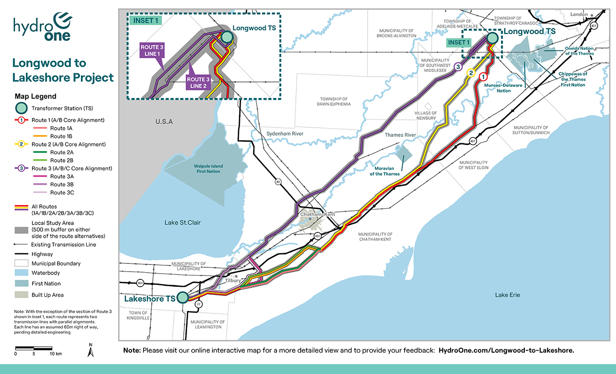 Longwood to Lakeshore Transmission Line Project | Hydro One