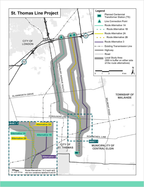 St Thomas Line Project | Hydro One
